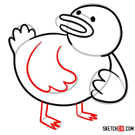 How To Draw A Baby Duck Regular Show Sketchok Easy Drawing Guides