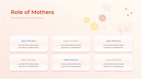 어머니의 날 파워포인트 프레젠테이션 템플릿
