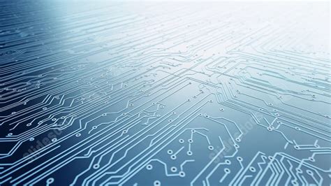 Best Integrated Circuit Powerpoint Background For Presentation