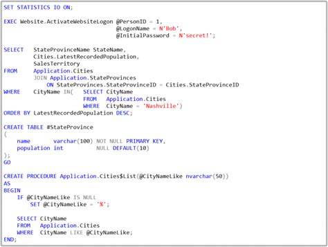 The Louis Davidson Custom Style For Sql Prompt