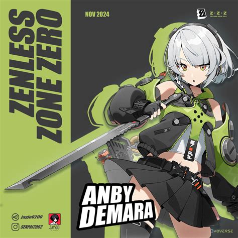Artstation Zenless Zone Zero Anby Demara Fan Poster