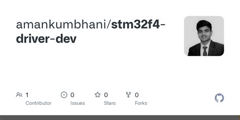 GitHub Amankumbhani Stm F Driver Dev