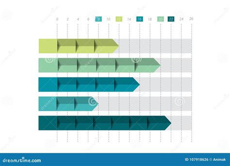 3d Chart Graph Simply Color Editable Stock Vector Illustration Of Chart Element 107918626