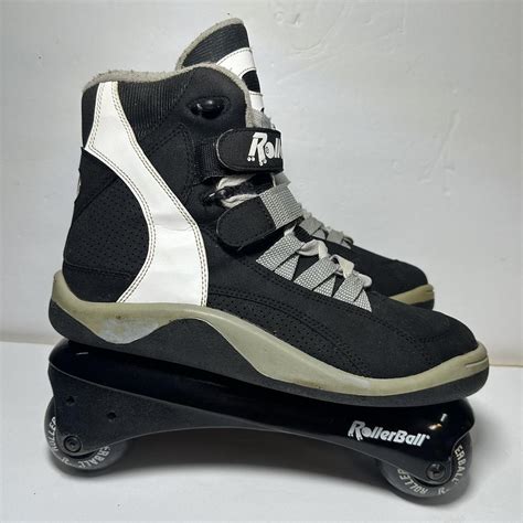 Vintage Rollerball Roller Blades Skates Mens Size Depop