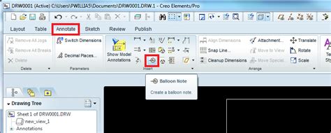 Drawing Detail Note Ptc Community
