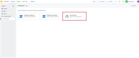 ServiceNow Connector SearchAssist