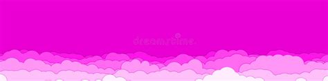 Abstract Color Clouds Sky Generative Art Background Illustration Stock