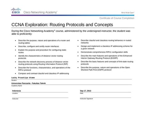Cisco Routing Protocol Ppt