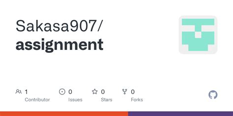 Github Sakasa Assignment