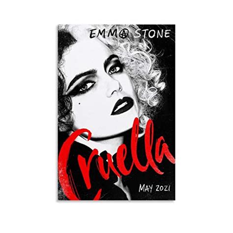 Best Of Emma Stone A Cruella De Vil Poster For All Time