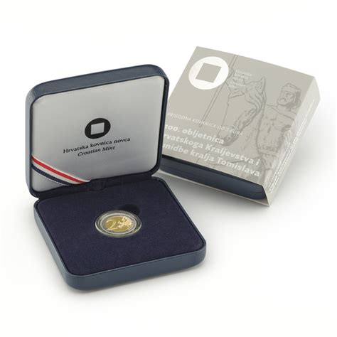 Commemorative €2 Coin 1 100th Anniversary Of The Croatian Kingdom And