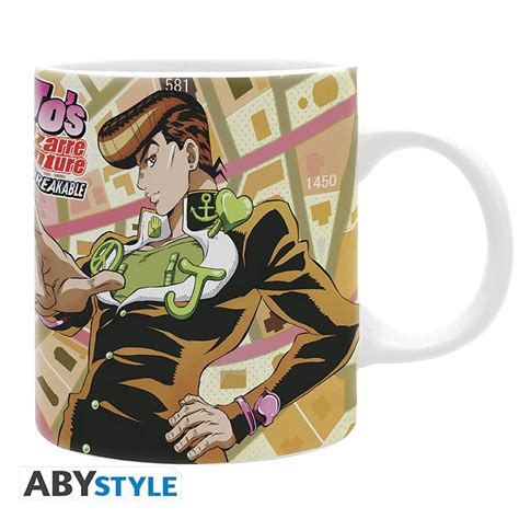 Ceramic Mug Jojos Bizarre Adventure Map Buy Manga Ts Online