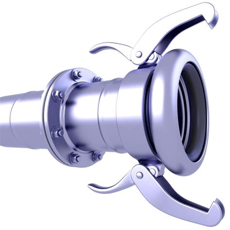 3d Model Hose Water Pump Hose Coupling 2 Turbosquid 1979904