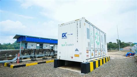 Indonesia Launches First Containerised Energy Storage System