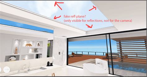 hdrp prevent chrome from reflecting the sky use own color r unity3d