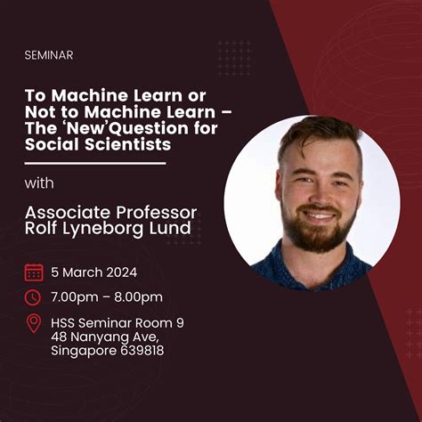 Ntu School Of Social Sciences On Linkedin How Does Integrating Machine