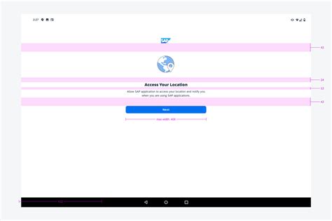 Privacy Notice Sap Fiori For Android Design Guidelines