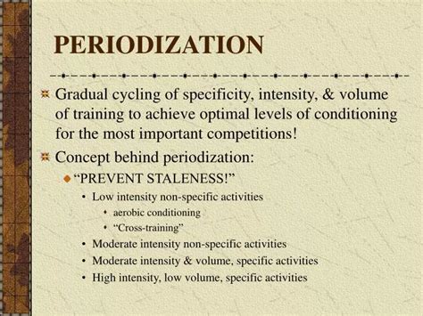 PPT PERIODIZATION PowerPoint Presentation Free Download ID