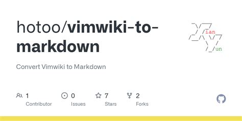 Github Hotoovimwiki To Markdown Convert Vimwiki To Markdown
