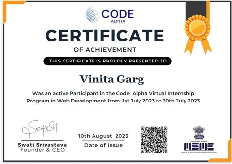 vinita garg on linkedin codealpha internship webdevelopment html css javascript