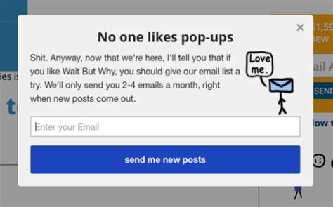 Self Aware Annoying Pop Ups Mathew Wilson Documenteering