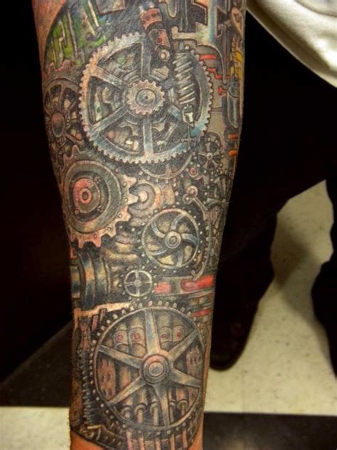 Steampunk Arm Tattoo