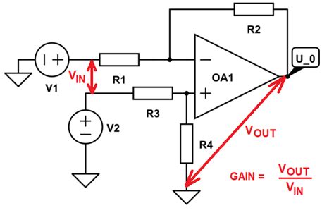 Operational Amplifier Common Mode Voltage Concept In Circuit Analysis