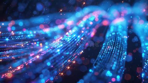 Abstraction Of Data Transmission Using Fiber Optic Cable In Section