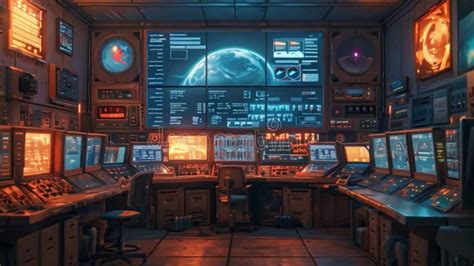 The Control Room Of A Reusable Rocket Launch Stock Footage Video Of Engineering Future 326759072
