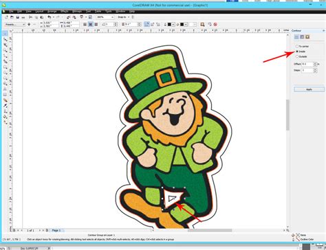 Coreldraw Tutorial For Creating An Offset Path Everything Else
