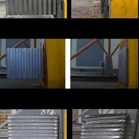 Aluminium Honeycomb Condition Before And After Impact Test Download Scientific Diagram