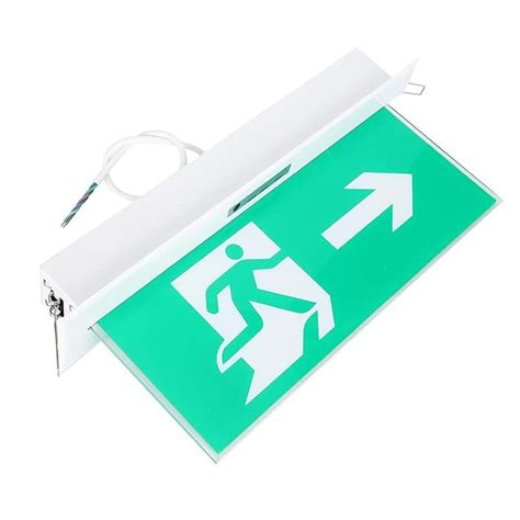 Buy More Than Minutes Lighting LED Emergency Exit Sign Exit Lighting Sign Recessed Lighting