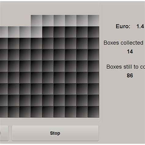 The Bomb Risk Elicitation Task Interface After 14 Seconds Download