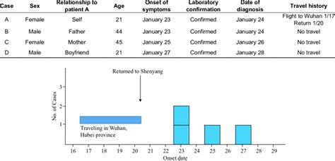 The Cluster Of Covid Cases By Age Sex Onset Of Symptoms Download Scientific Diagram