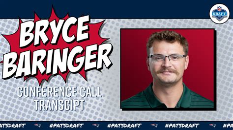 Transcript Bryce Baringer Conference Call 4 29