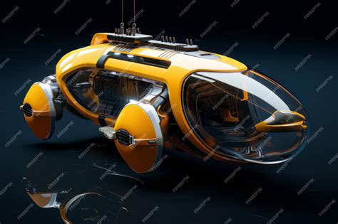 Premium Ai Image Autonomous Underwater Exploration Vehicles