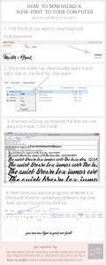 How Do I Install A New Font On My Computer