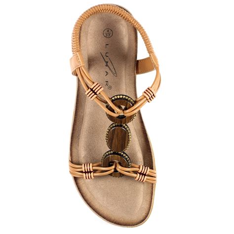 Lunar Adele Tan Sandal Lunar From Grs Footwear Uk