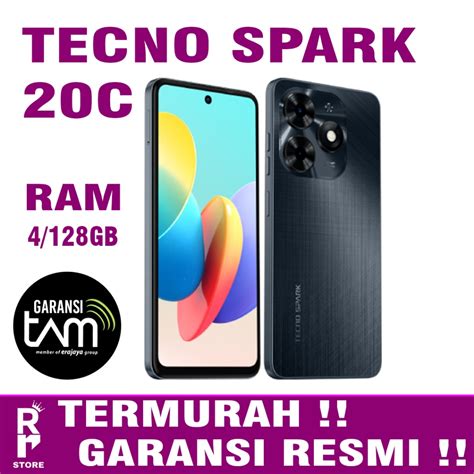 Jual Tecno Spark 20c Nfc 4 128gb 18w Fast Charging Stereo Dual Speaker Dynamic Port 6 6