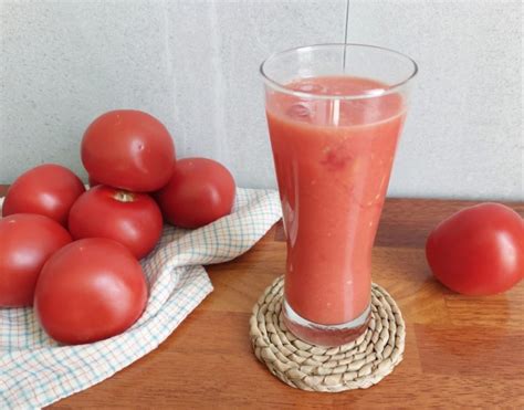 토마토 쥬스 만들기 완숙 토마토 주스 만들기