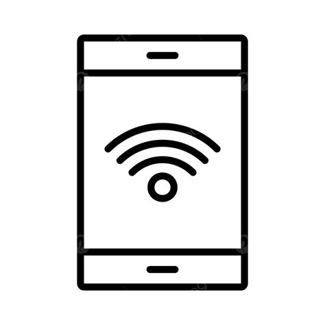 스마트폰 라인 아이콘 벡터 셀 의사소통 이동하는 Png 일러스트 및 벡터 에 대한 무료 다운로드 Pngtree