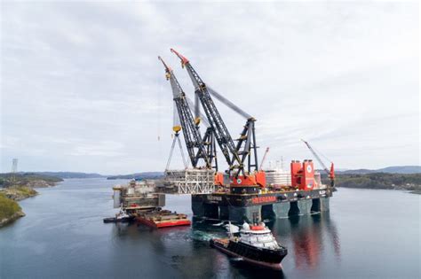 Heeremas Sleipnir Breaks Lift Records On Johan Sverdrup Phase 2 Project Swz Maritime