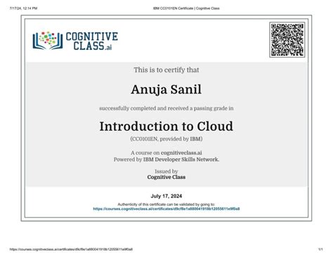 Anuja Sanil On Linkedin Cloudcomputing Ibm Cognitiveclassai Continuouslearning Techjourney