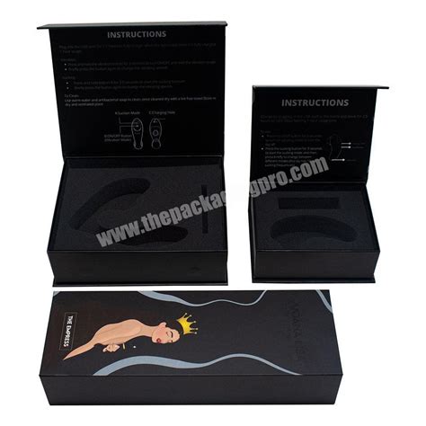 Wholesale Custom Sex Toy Storage Box Adult Products Essential Oil Spray Packaging Paper Box