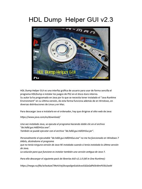 hdl dump helper gui 2 3 pdf archivo de computadora microsoft windows