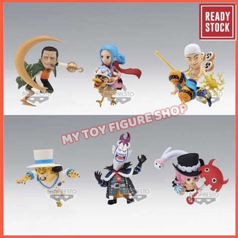 Banpresto One Piece WT100 Volume 6 Enel Lucci CP9 Moria Crocodile Vivi Perona Figure Shopee