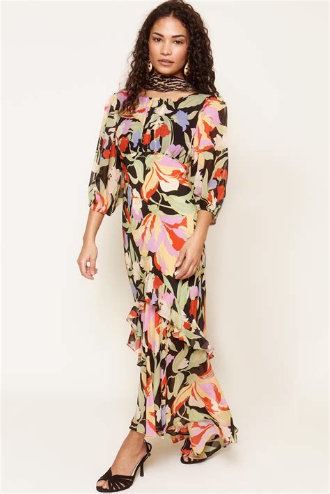 Cheryl Cece Floral Black Rixo ⋆