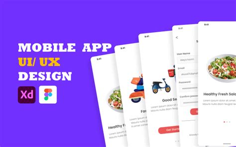 Do Mobile App Uiux Design By Shamsalya Fiverr