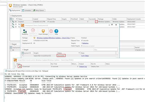 Can I Deploy A Ps Script And Parse The Output To Determine Success Or