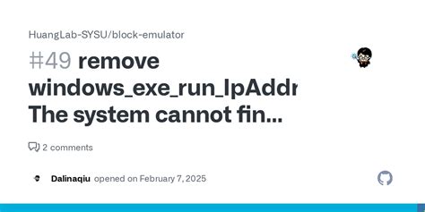 remove windows exe run ipaddr 127 0 0 1 bat the system cannot find the